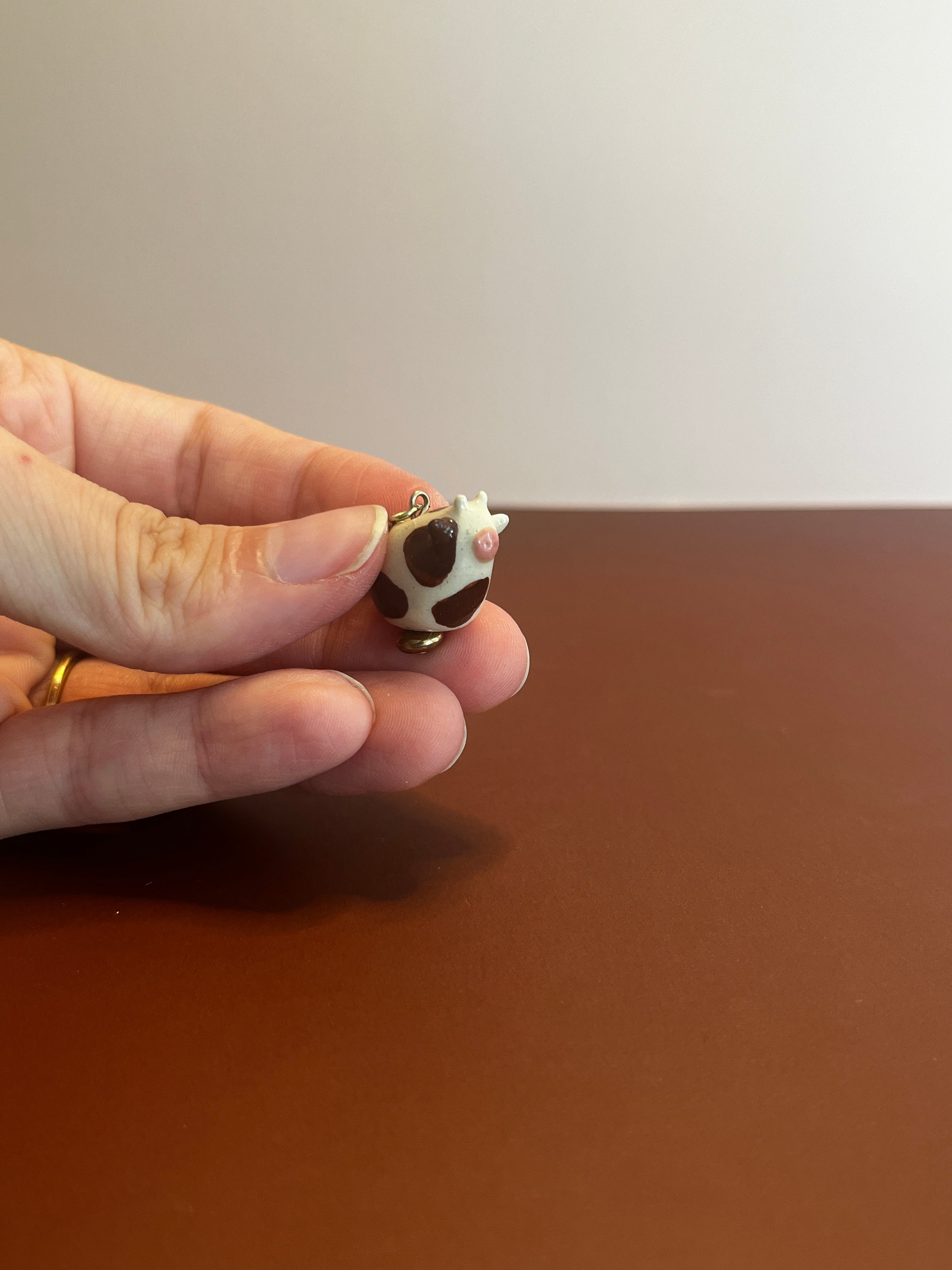 Original Cow Charm - Second – Snail Girl Ceramics